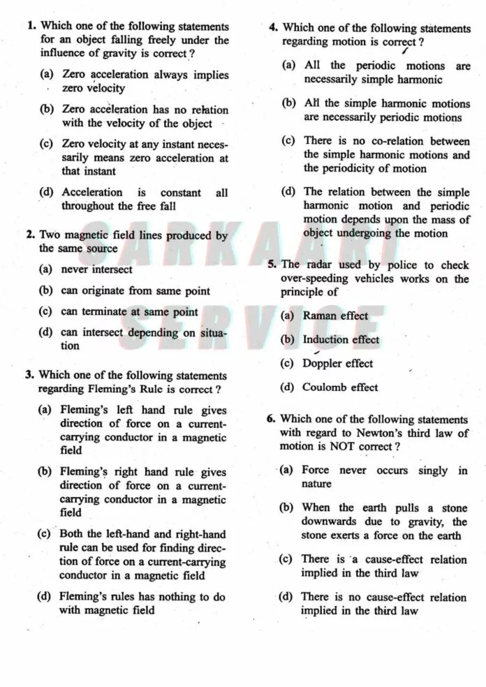 UPSC CAPF Syllabus 2023 | Chapter-wise Weightage | Paper 1 & 2 ...