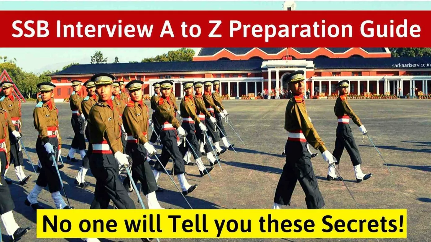 SSB Interview Ultimate Guide- A to Z SSB Preparation! | Sarkaari Service